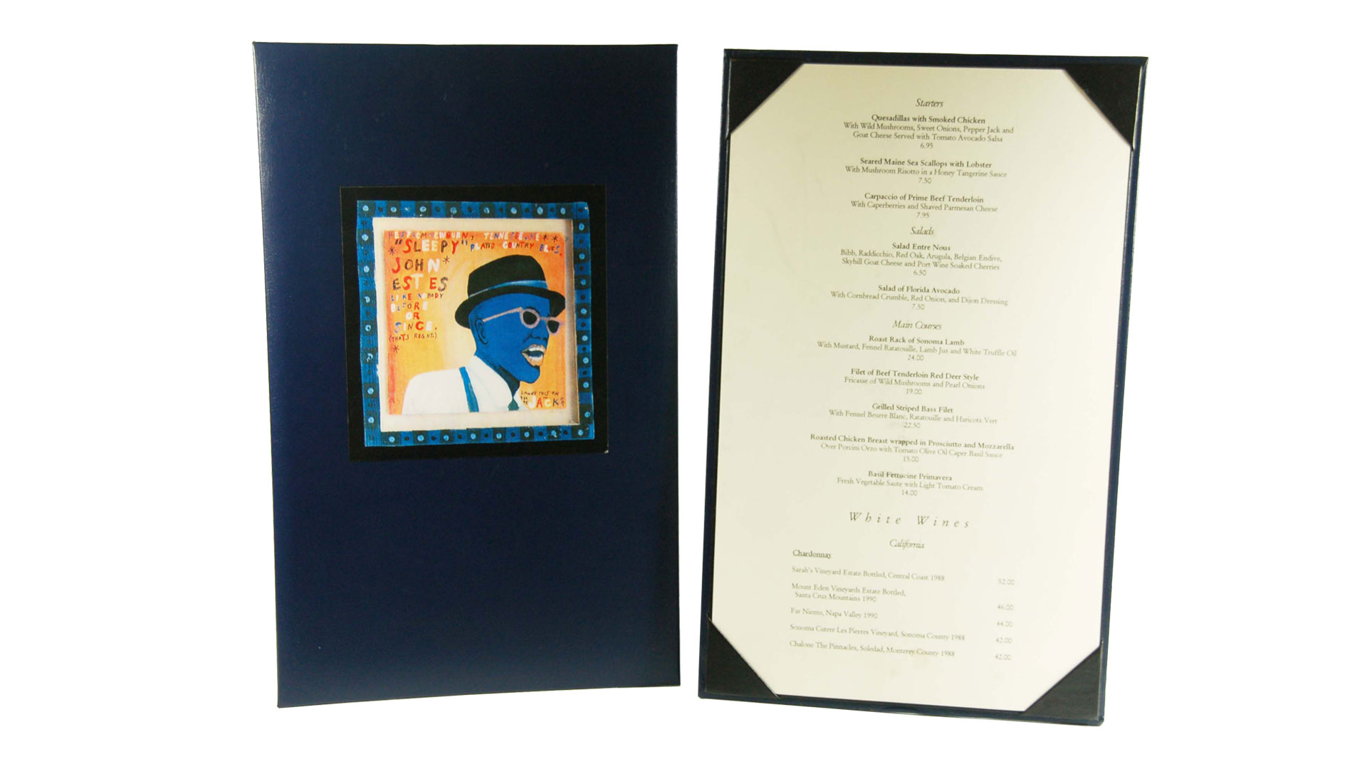 Menu Board - Monastery Hill Bindery